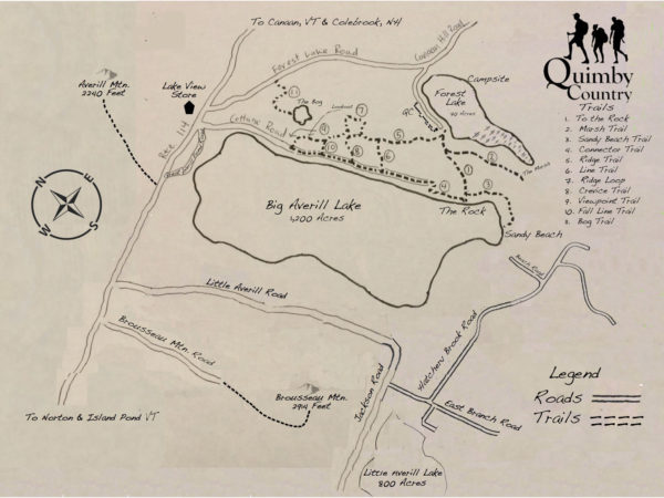 Hiking | Trails & hiking trips in Northeast Kingdom | Quimby Country